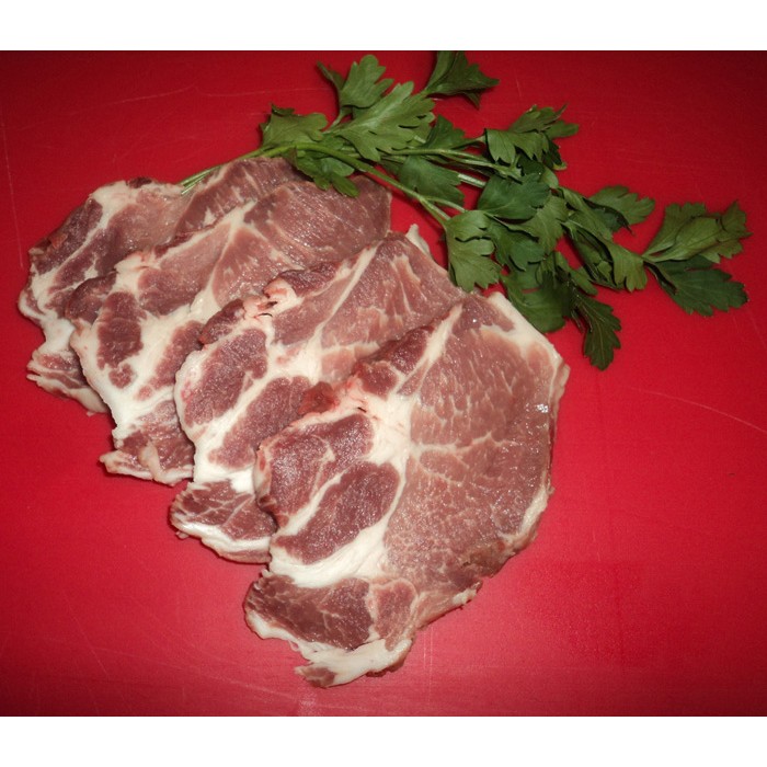 Filetes de cabezada de cerdo | Carnicerías Peláez